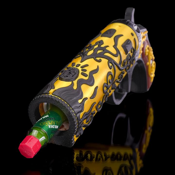 3D Printable Pepperbox Tabasco Toy Display by Stlflix